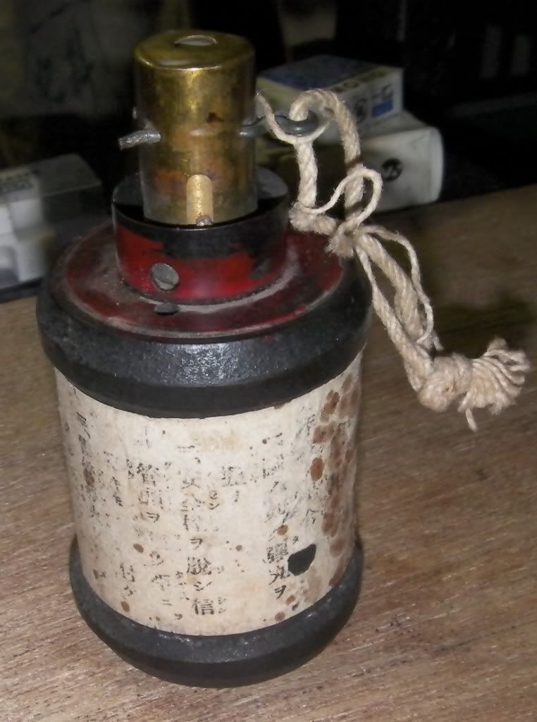 Type 99 Grenade with Label | Gunboards Forums