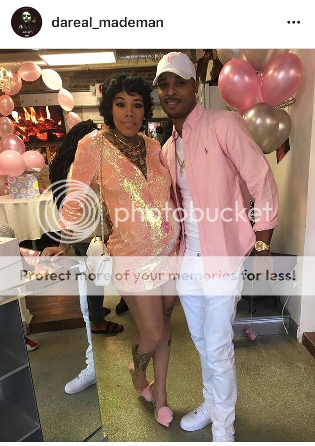 Former LHHATL semi-cast member Che Mack & her BD at her baby shower ...
