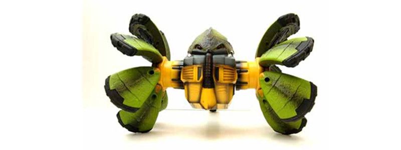 Terrain Alien Cyber Plasmodium Tyco Shell Shocker Monster RC Remote ...
